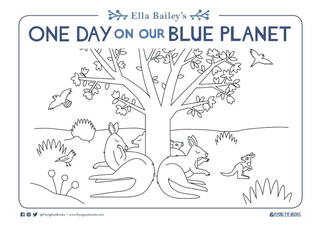 One Day on Our Blue Planet… Activity Sheets – Flying Eye Books