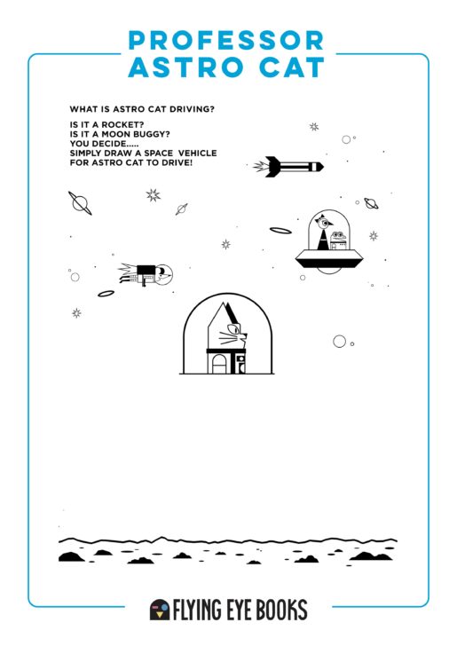 Professor Astro Cat’s Colouring Sheets – Flying Eye Books