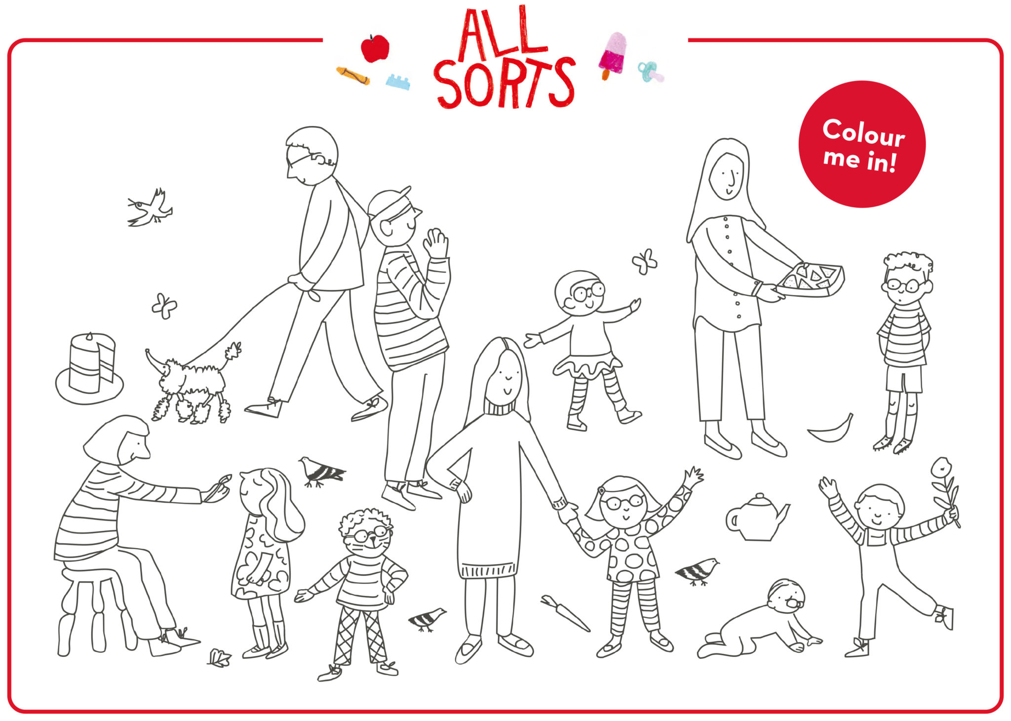 All Sorts Activity Sheets – Flying Eye Books
