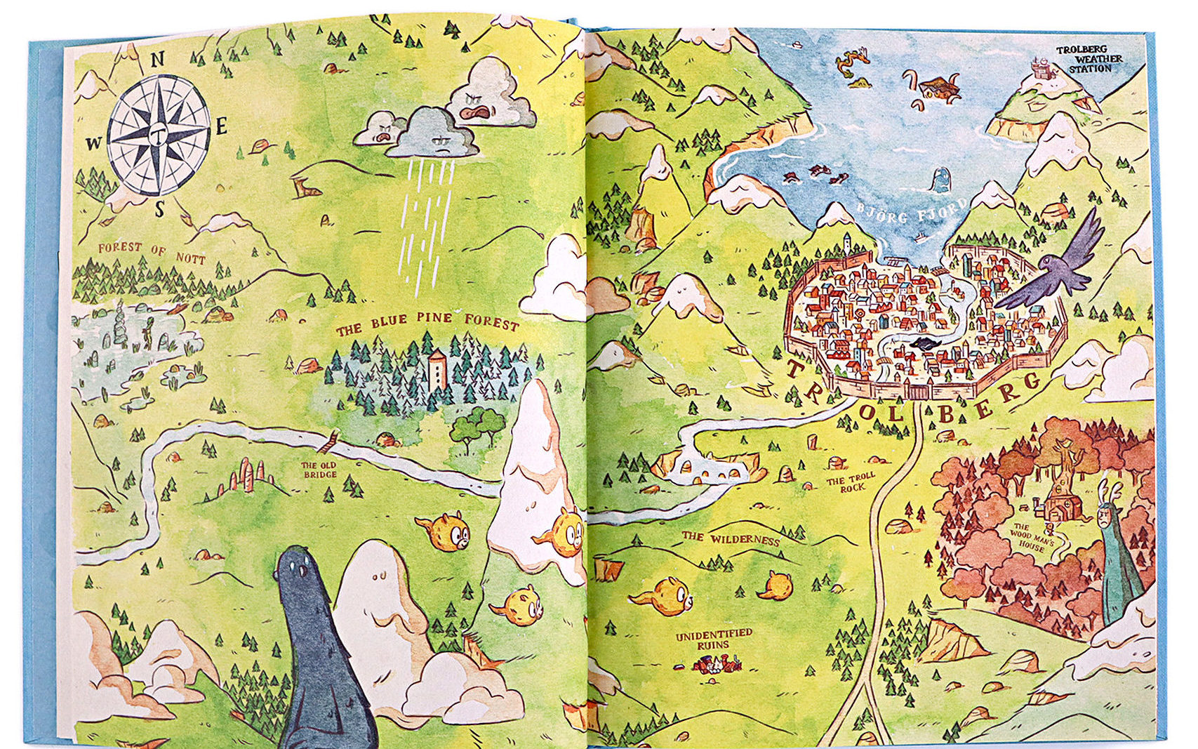 Jason Chan P.L on Hilda’s Book of Beasts and Spirits – Flying Eye Books