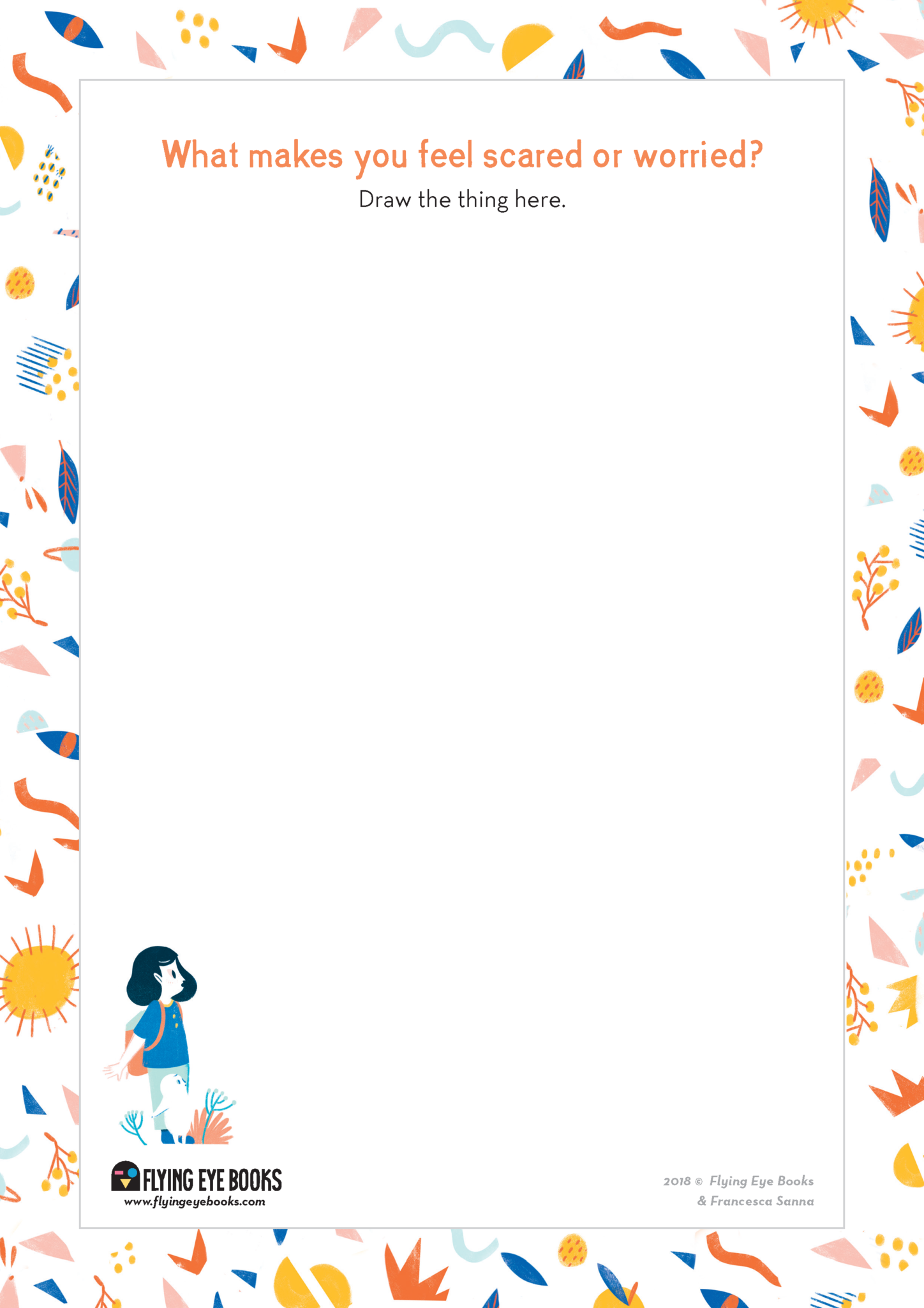 Me and My Fear Activity Kit – Flying Eye Books