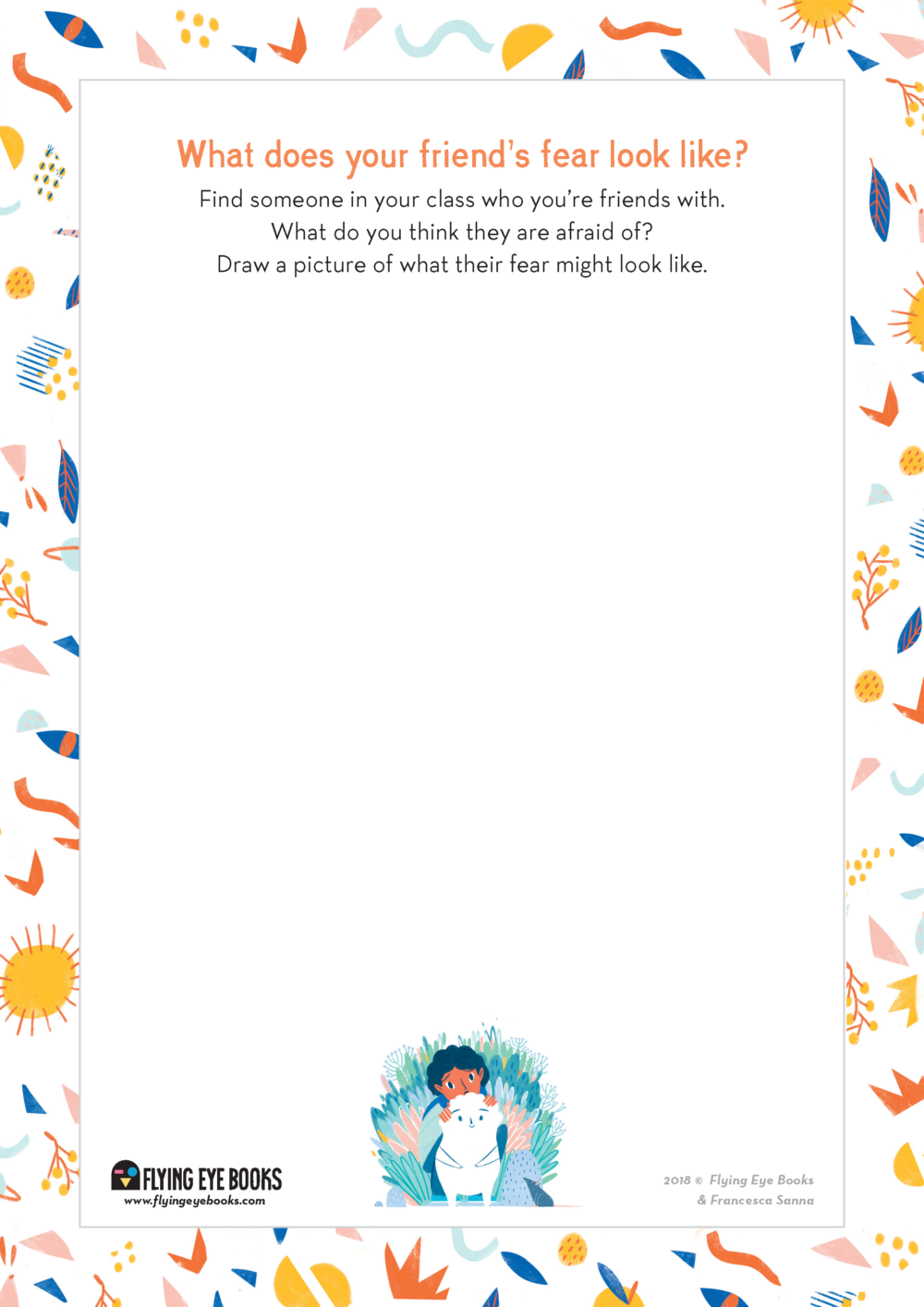 Me and My Fear Activity Kit – Flying Eye Books