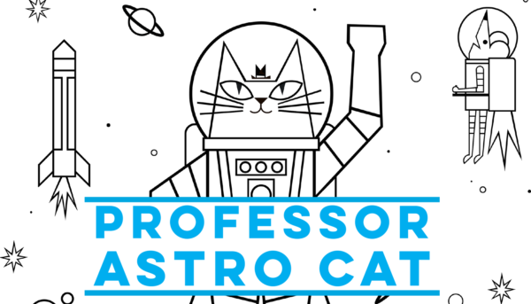 Professor Astro Cat’s Colouring Sheets – Flying Eye Books