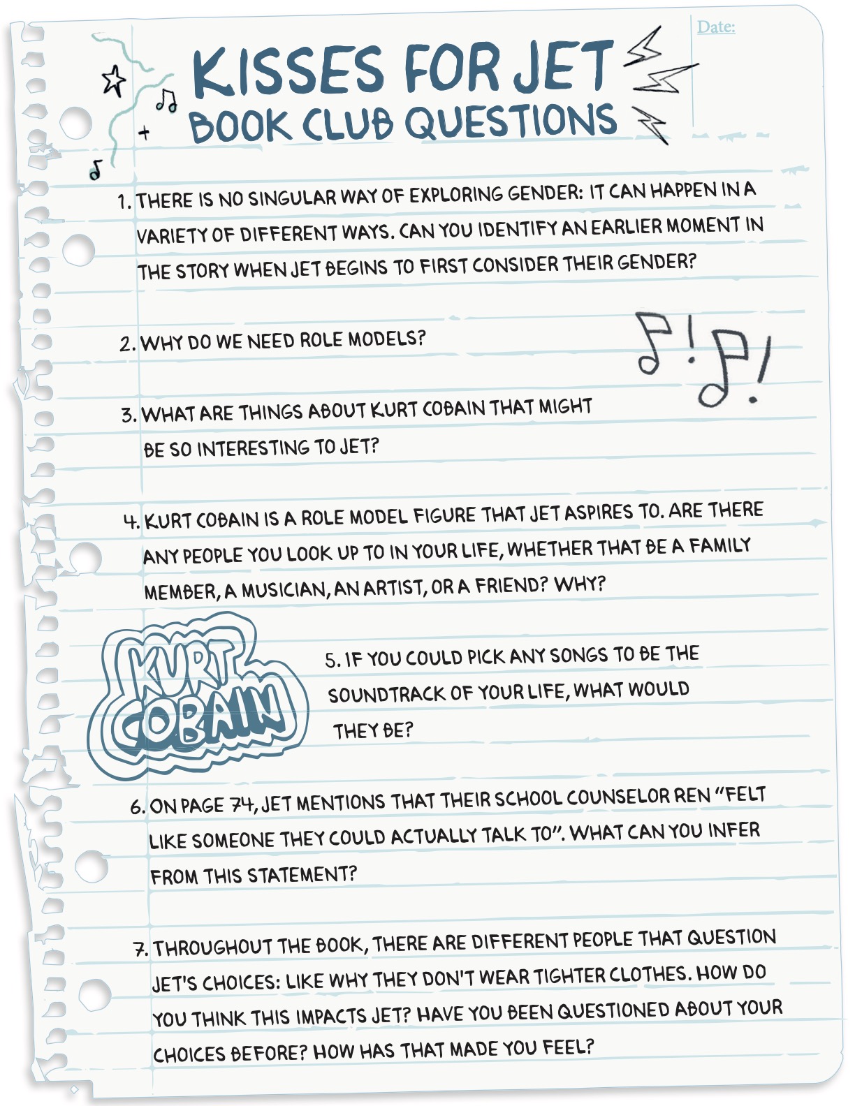 Kisses for Jet Book Club Discussion Questions – Flying Eye Books