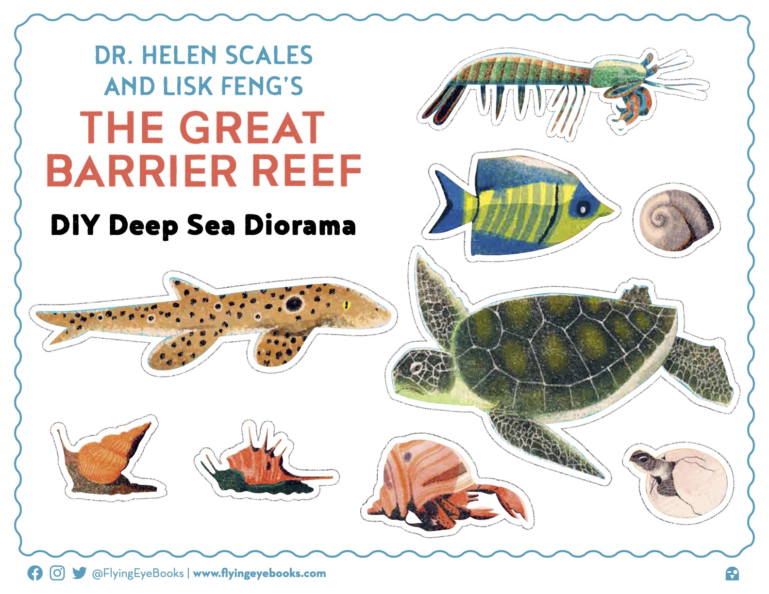 The Great Barrier Reef Activity Workbook – Flying Eye Books