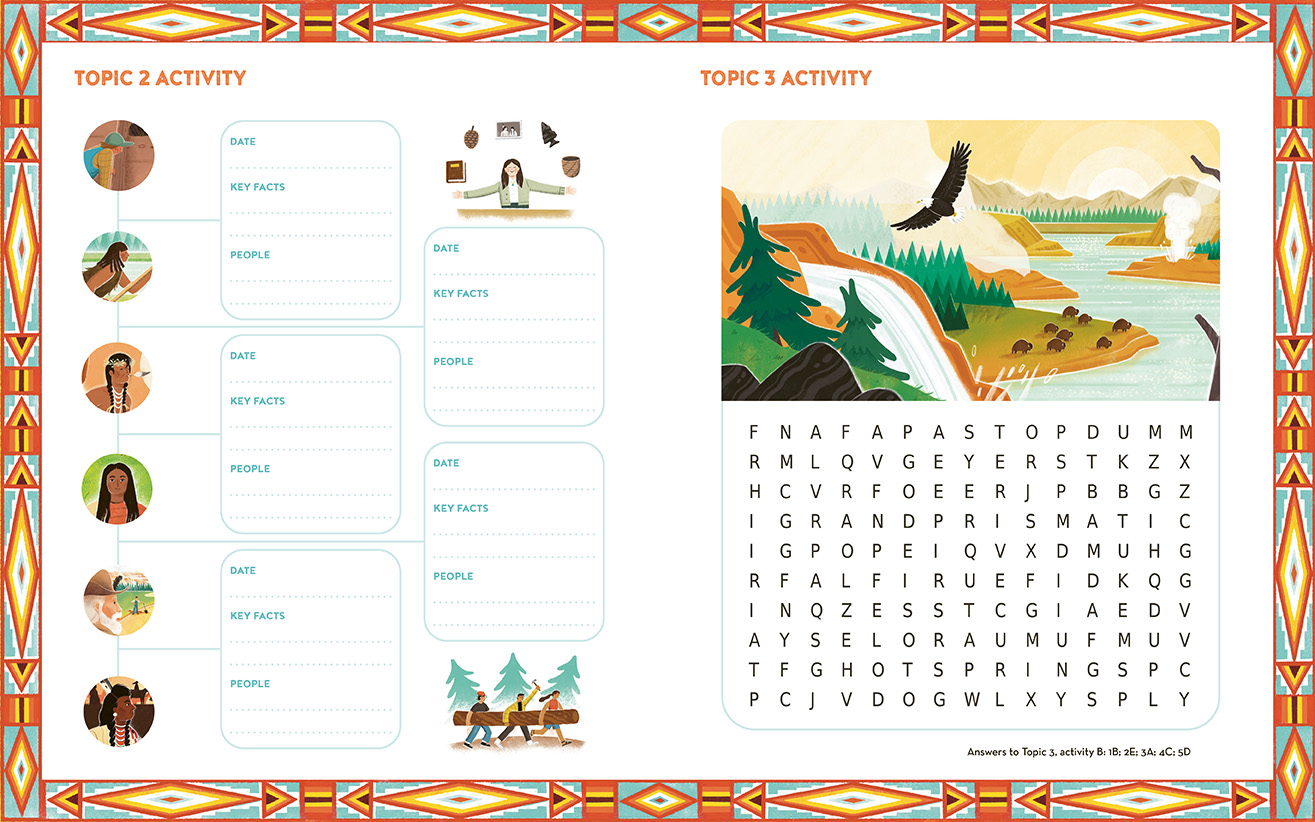 Yellowstone Activity Sheets – Flying Eye Books