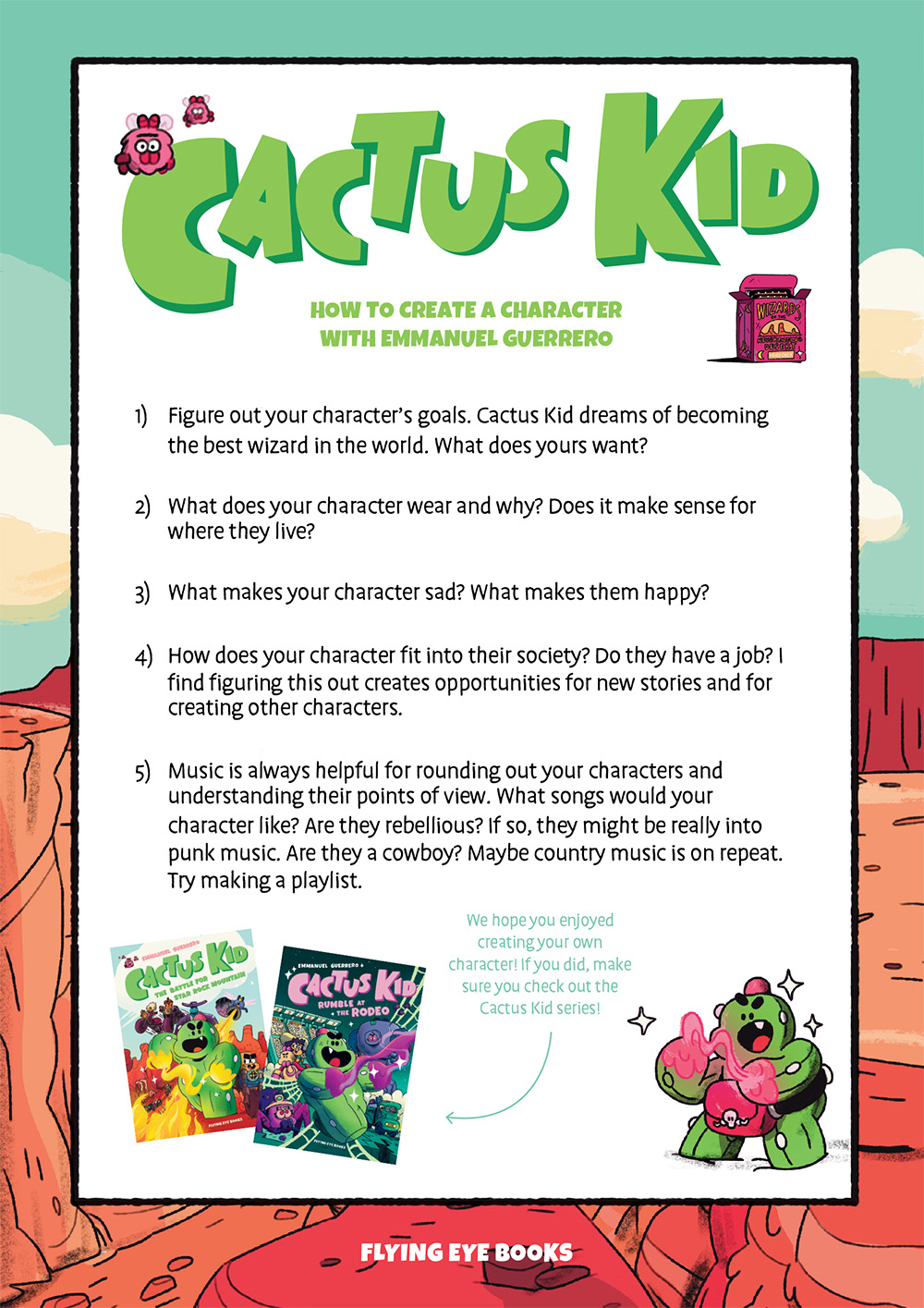 Cactus Kid and the Battle for Star Rock Mountain: Activity Sheets ...