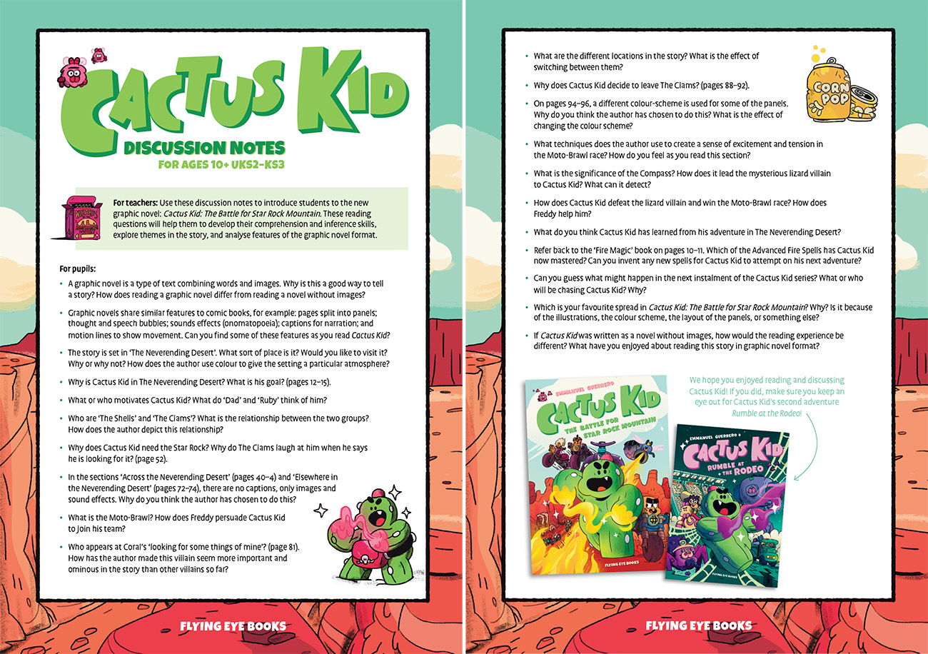 Cactus Kid and the Battle for Star Rock Mountain: Activity Sheets ...