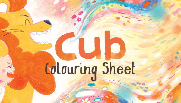 Cub Colouring Sheet – Flying Eye Books