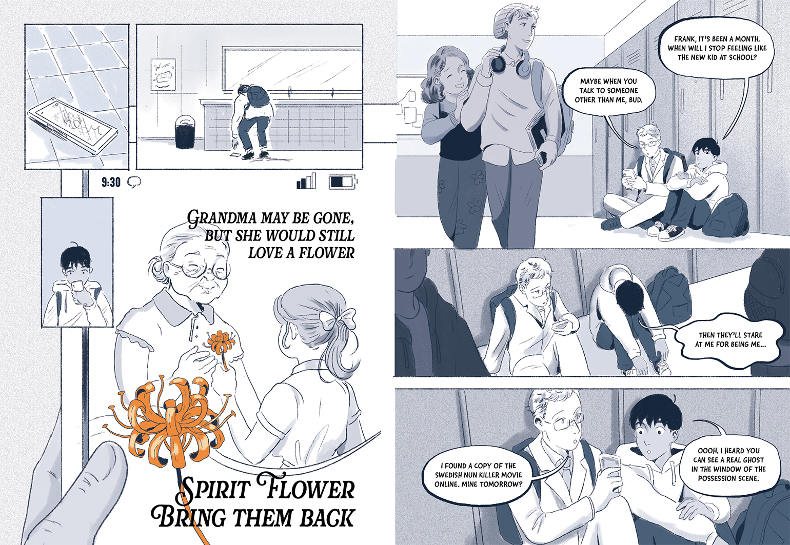 Get a sneak peek inside Ditching Saskia! – Flying Eye Books