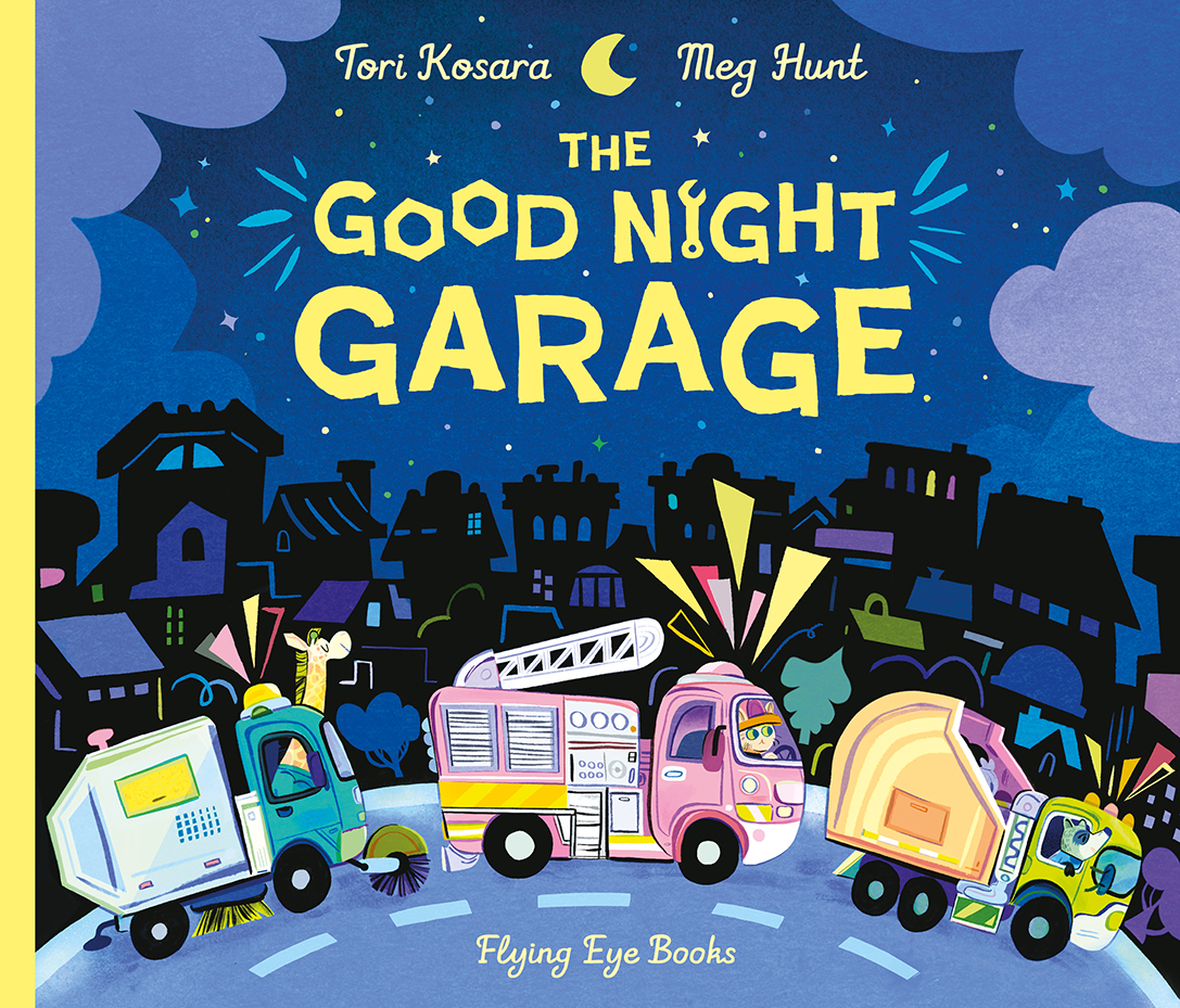 The Good Night Garage Colouring Sheets – Flying Eye Books