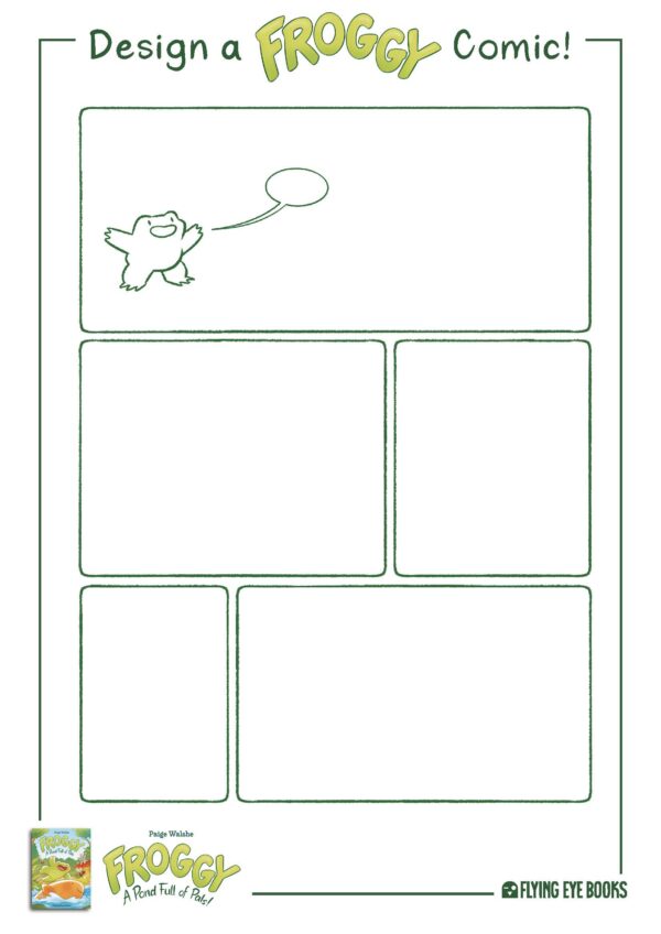 Froggy Activity Sheet – Flying Eye Books